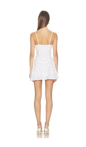 SNDYS. Jenna Mini Dress In White