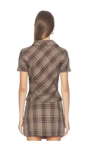 Superdown Mariam Top In Brown