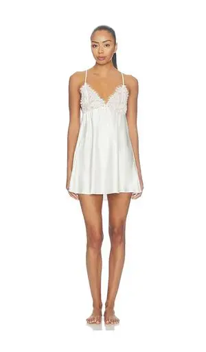 HOMEBODII Adele Babydoll Slip - Ivory