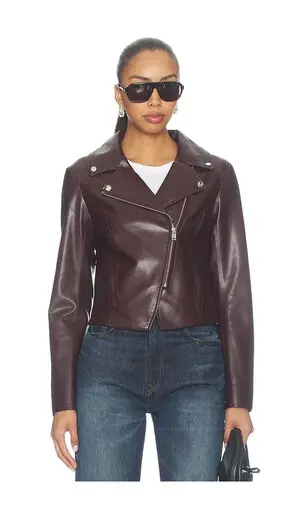 LAMARQUE Pascale Jacket In Wine