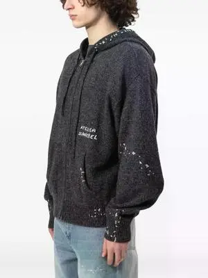 DOMREBEL Renegade Zip-up Hoodie - Grey