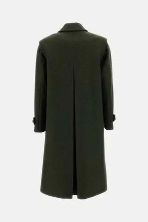 SCHNEIDERS Lena Cappotto Loden Lungo - Green