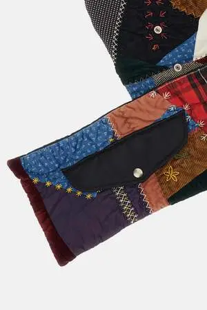 KHOKI Sciarpa Trapuntata Quilt Muffler - Multicolore