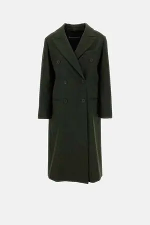 SCHNEIDERS Bella Cappotto Lungo Loden - Verde