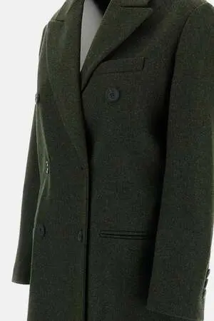 SCHNEIDERS Bella Cappotto Lungo Loden - Verde