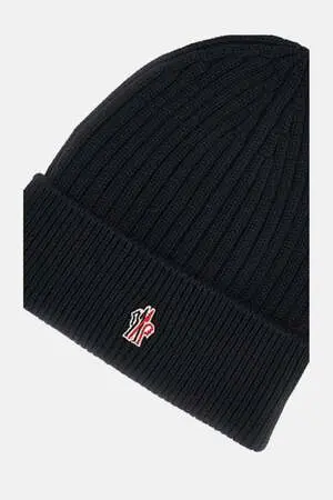 Moncler Berretto In Lana A Coste