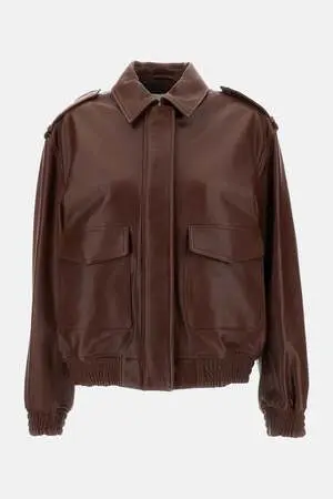 ARMA Giacca In Pelle Astra Vegetal - Marrone