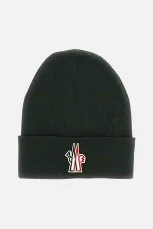 Moncler Berretto Con Logo - Verde