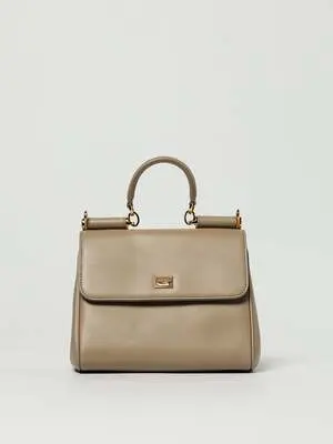 Dolce & Gabbana My Sicily Mini Leather Handbag With Removable Shoulder Strap - Pink