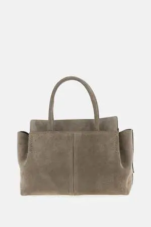 TOD'S Borsa Shopping Piccola In Pelle Scamosciata