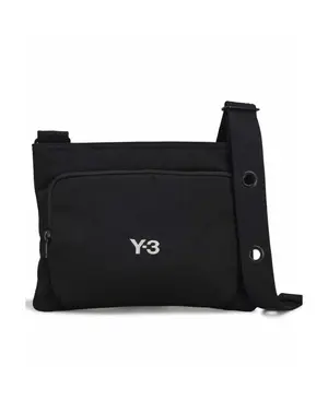 Y3 Sacoche Zip-up Crossbody Bag - Black