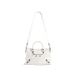 Balenciaga Le City Small Top Handle Bag - White