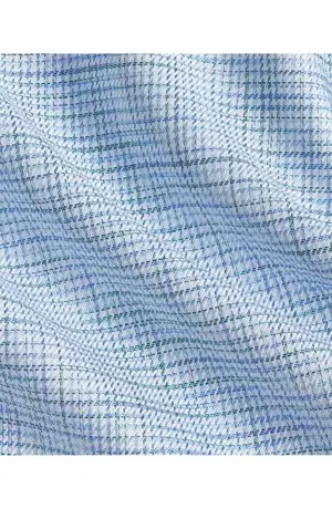 David Donahue Regular Fit Check Dress Shirt