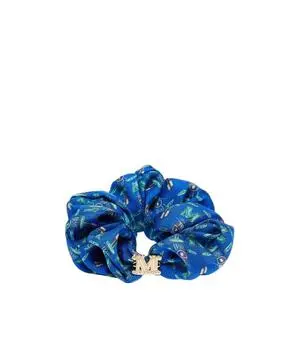 Max Mara Silk Hair Band - Blue