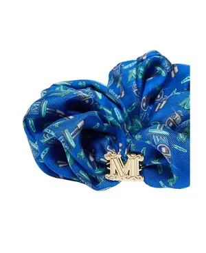 Max Mara Silk Hair Band