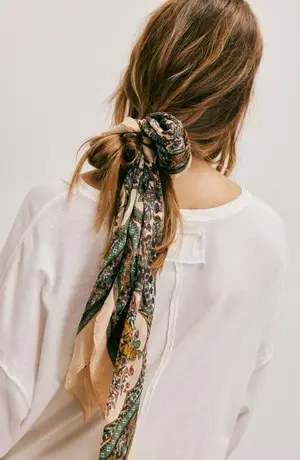 Free People Intimately Fp So Silk Bandana Ivory