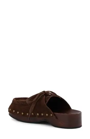 Seychelles Soak It In Leather Clog - Brown