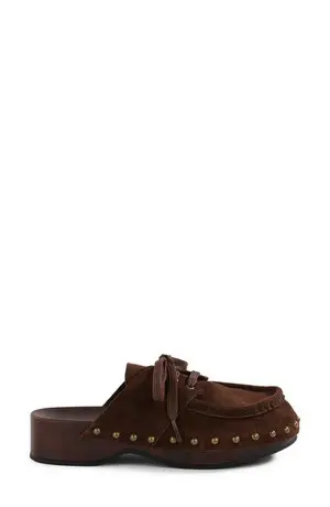 Seychelles Soak It In Leather Clog - Brown