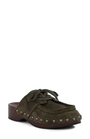 Seychelles Soak It In Leather Clog Olive