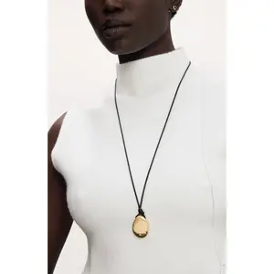 DEAN DAVIDSON Serra Long Pendant Necklace - Gold