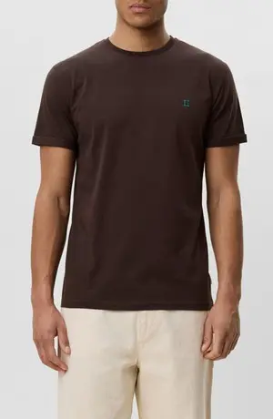 LES DEUX Core Seasonal T-shirt - Mol Brown
