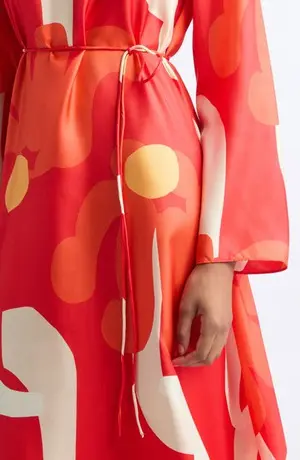 Marimekko Kesken Kukkahattu Midi Dress