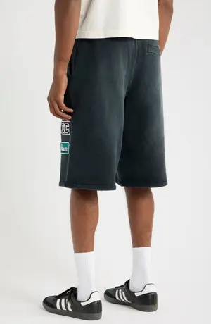 ICECREAM Choco Cotton Drawstring Shorts - Jet Set