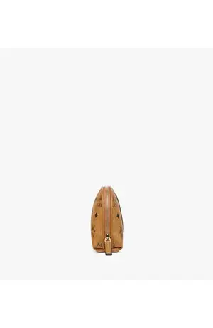 Mcm Aren Cosmetic Pouch In Visetos