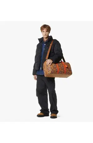 Mcm Ottomar Weekender Bag In Disco Visetos