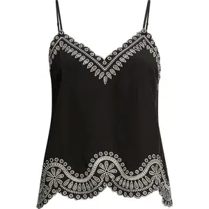 A.REN Isaly Eyelet Embroidered Camisole