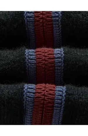 WAX LONDON Lennox Merino Wool & Cotton Zip Polo