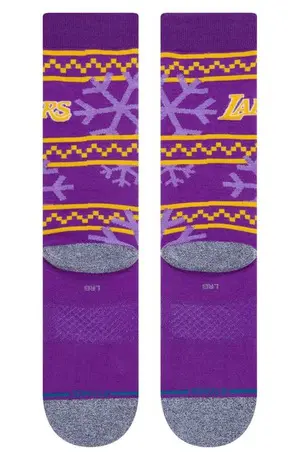 Stance Los Angeles Lakers Crew Socks