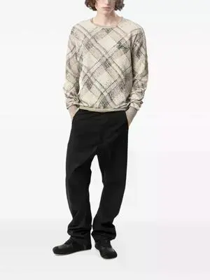 VIVIENNE WESTWOOD Broken Tartan Sweater
