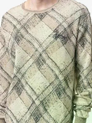 VIVIENNE WESTWOOD Broken Tartan Sweater