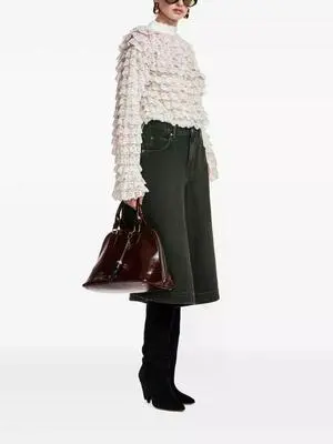Essentiel Antwerp Kashvi Ruffled Lace Blouse