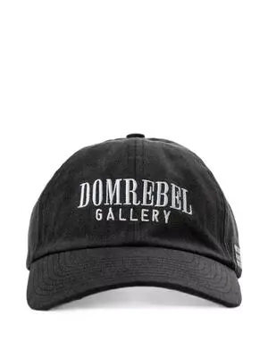 DOMREBEL Gallery Embroidered Washed Cotton Cap