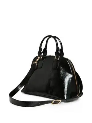 Essentiel Antwerp Patent-effect Karla Shoulder Bag