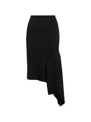 Essentiel Antwerp Asymmetric Ruffled Midi Skirt
