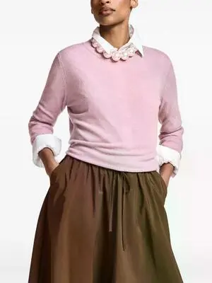 Essentiel Antwerp Kash Ribbed-trim Sweater