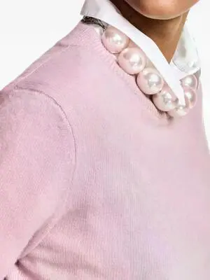 Essentiel Antwerp Kash Ribbed-trim Sweater