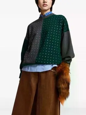 Essentiel Antwerp Koldi Rhinestone-embellished Sweatshirt