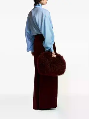 Essentiel Antwerp Katerinfaux-fur Shoulder Bag