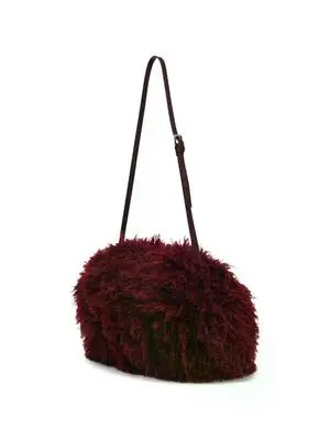 Essentiel Antwerp Katerinfaux-fur Shoulder Bag