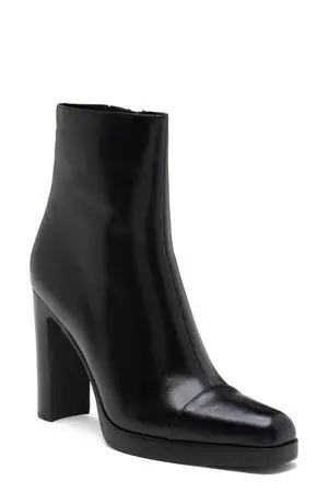 Jeffrey Campbell Betsan Block Heel Bootie - Black