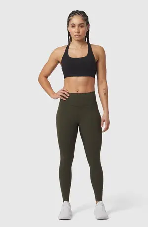 ASRV Lycra Adaptiv 4 Pocket Legging - Olive