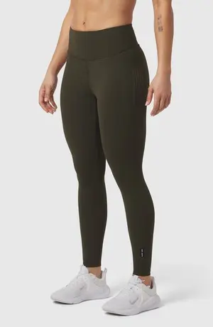 ASRV Lycra Adaptiv 4 Pocket Legging - Olive