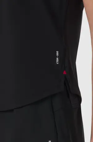 ASRV Laser Vent Established Tee - Black