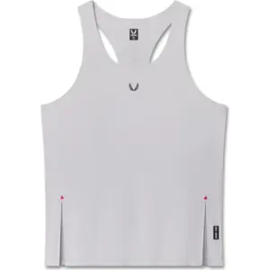 ASRV Aerotex Perforated Racerback Run Tank - Slate Grey