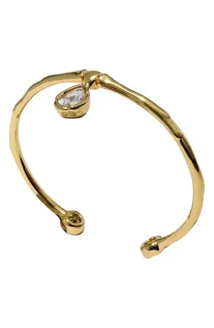 Alexis Bittar Asterales Solitaire Cubic Zirconia Cuff