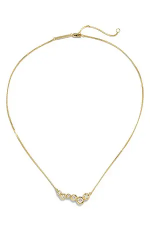 Alexis Bittar Asterales 14k Gold Plated Cubic Zirconia Necklace